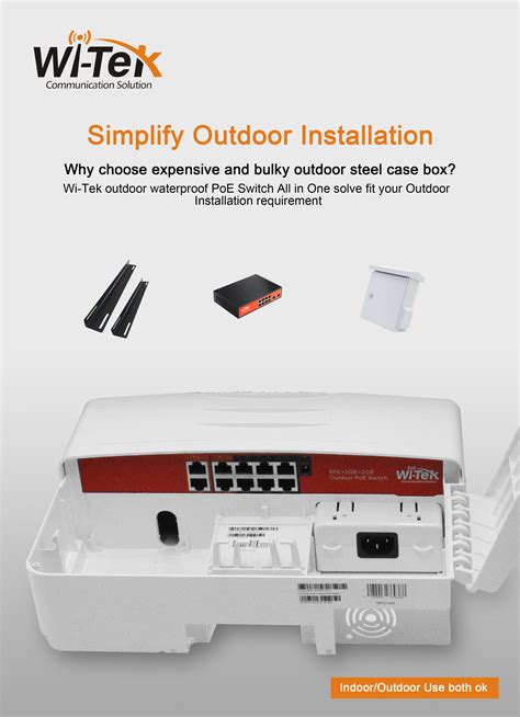 What Is Advantage Of Wi Tek Outdoor Poe Switch Wi Tek Support