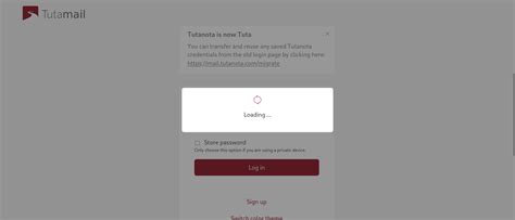 Impossible To Sign Up Due To Infinite Loading Bug Rtutanota