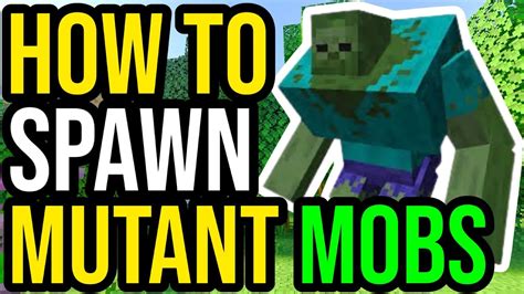 How To Spawn Mutant Mobs In Minecraft Bedrock At Nelson Kennedy Blog