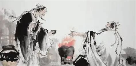 나식친구와 술을 마시며 이야기합니다 與友飲話