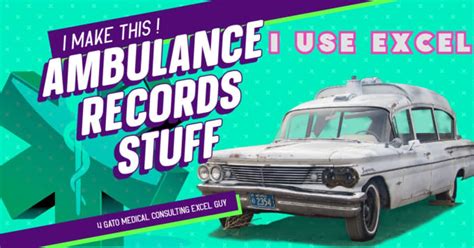 Analyze And Report Ambulance Service And Ems Data Using Ms Excel By Ckemtp Fiverr