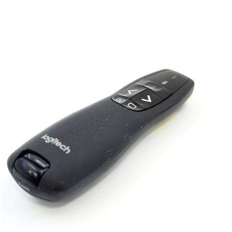 Used Logitech R400 Wireless Presenter Remote Control With Laser Pointer