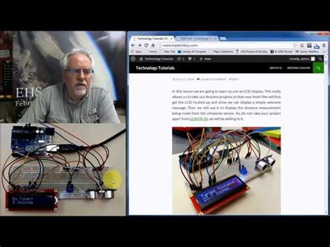 فيديو lesson 19 using lcd display with arduino abu hashem