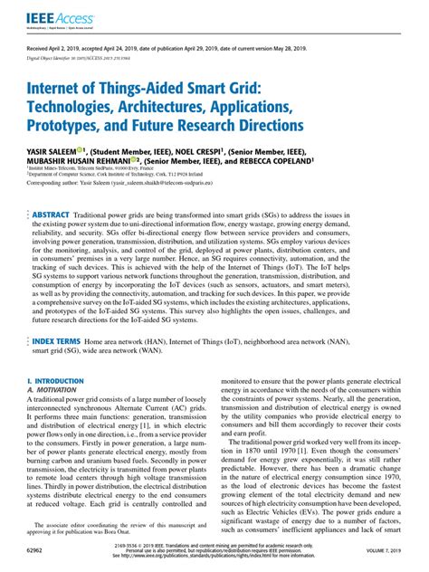 Smart Grid Architecture Standards And Regulations Ieee Paper Pdf