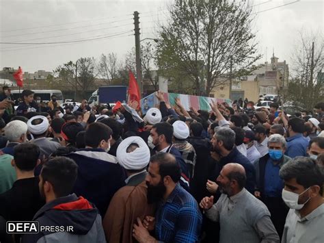 تصاویر مراسم تشییع شهید مدافع حرم احسان کربلایی پور در قم