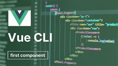 Vue Cli 7 First Component Youtube