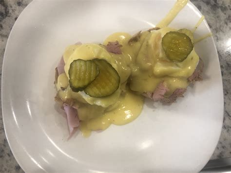 Cuban Eggs Benedict Dans Food Blog