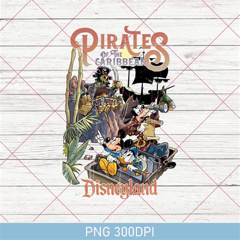 Vintage Pirates Of The Caribbean Png Mickey Pirates Png Di Inspire