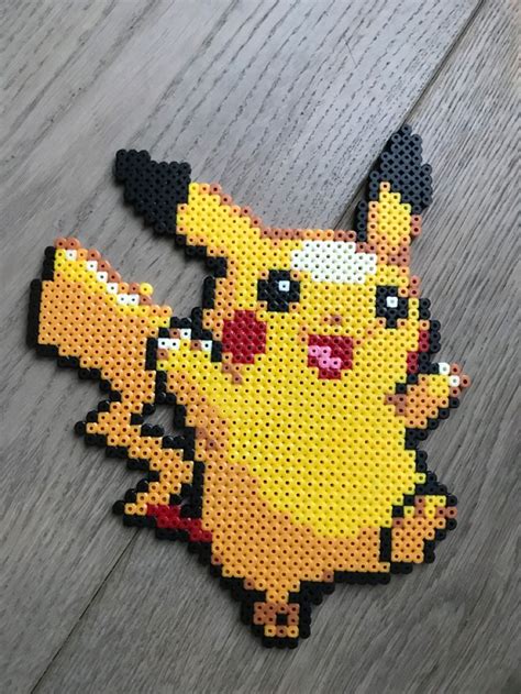 Pokemon Pikachu Perler Beads Strijkkralen