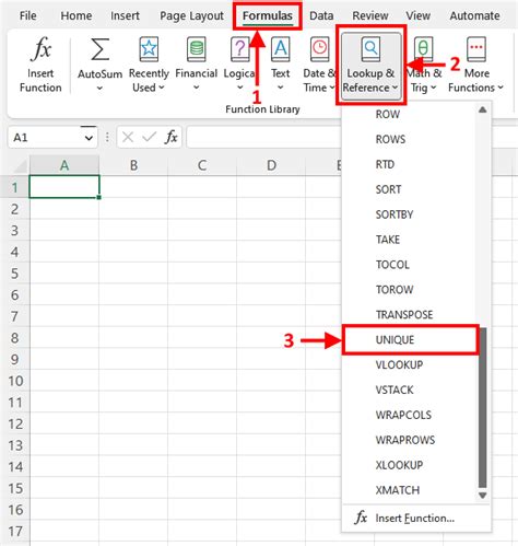 Excel Unique Function Explanation With Examples Xyologic