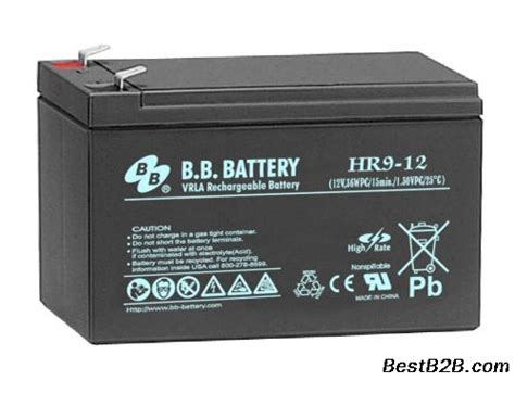 Bb蓄电池hr9 12、12v 9ah志趣网