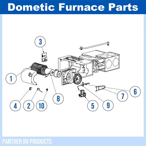 Dometic™ Hydroflame 8525 Iv Rv Propane Heater Furnace 25k Parts