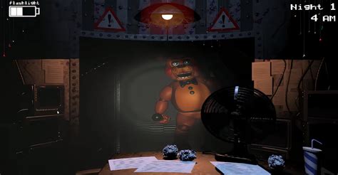 Fnaf 2 Golden Freddy In Hallway