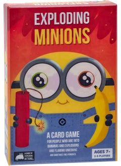 تسوق إكسبلودنج كيتنز ولعبة Exploding Minions، لعبة بطاقة الروليت الروسية، ألعاب حفلات سهلة