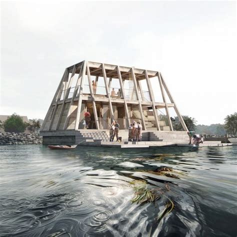 Land On Water System Developed By Mast For Building Floating Homes
