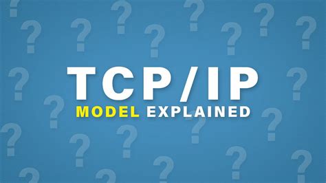 tcp ip model explained cisco ccna 200 301 youtube