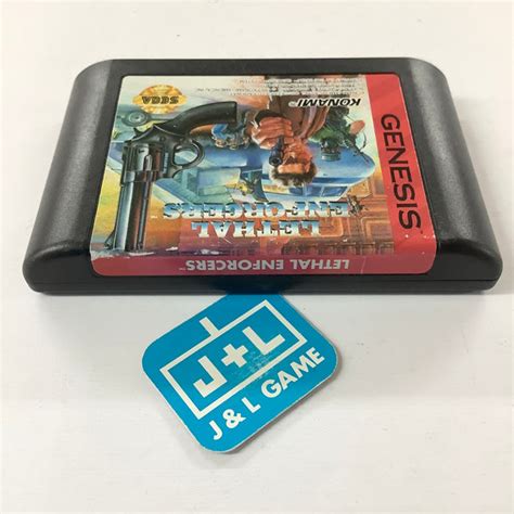 Lethal Enforcers Sg Sega Genesis Pre Owned Jandl Video Games New
