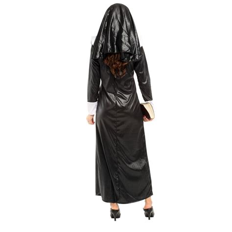 Adult Noble Nun Costume For Women Halloween Costum Vicedeal