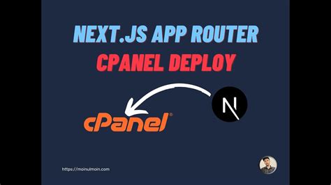 How To Deploy Next Js App Router In Cpanel Bangla YouTube