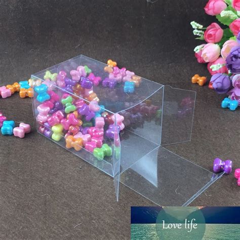 ₩483에서 3 3 9cm 명확한 플라스틱 Pvc 상자 포장 상자 얇은 공예품 스쿼 러 박스 Dhgate