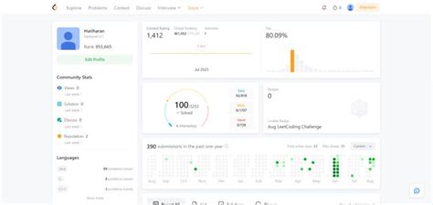 Hariharan M On Linkedin 🎉 Just Completed My First 100 Problems On Leetcode This Journey Has Been