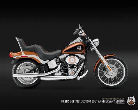 Harley Davidson Softail Custom 105th Anniversary Custom 2007 2008