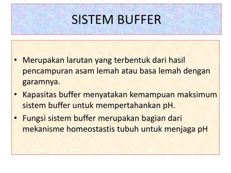 Ppt Sistem Buffer Asam Basa Powerpoint Presentation Id 6420439