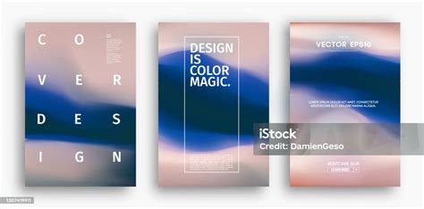 파란색 그라데이션으로 디자인 템플릿을 덮습니다 웨이브 벡터 그림입니다 그라데이션 메시 포스터 추상적 배경 유체 배너 디자인 0명에 대한 스톡 벡터 아트 및 기타 이미지