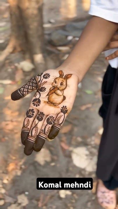 Mehndi Youtubeshorts Mehndidesign Trend Cartoon Fronthandmehndi