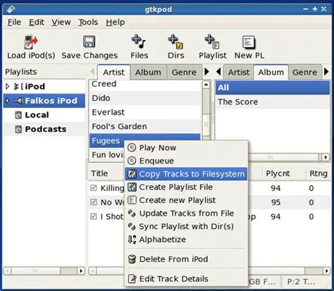 How To Manage An Ipod From A Linux Desktop With Gtkpod Page 3 Page 3
