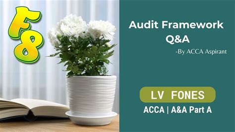 Lv Fones Explained Aa F8 Bpp Exam Kit Acca Audit And Assurance