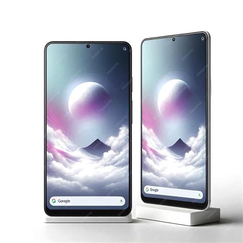 Realistic Mobile Mockup For Professional App Ui Presentations Premium Ai Generated Image