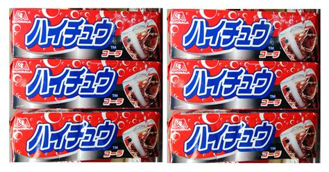 6 X Morinaga Hi Chew Cola Flavor Chewy Candy Soft And Delicious Snacks
