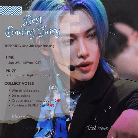 Felix Charts On Twitter 🗳️ Thekking 230627 Felix Is 2 🥶🆘 We Need Voters🔁 🧚vote 🐣 In ‘best