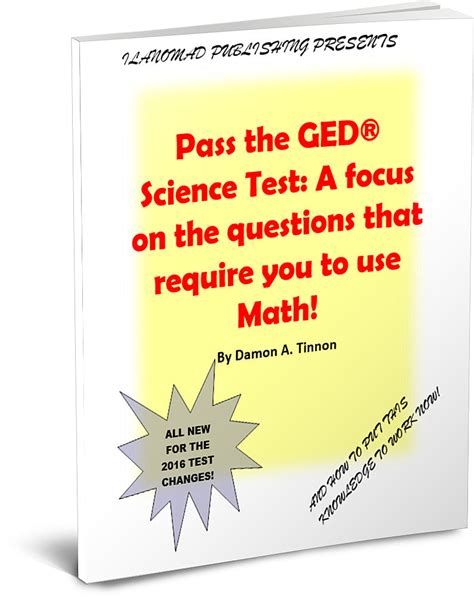 Special Ged Science Test Workbook Offer Ged Teacher