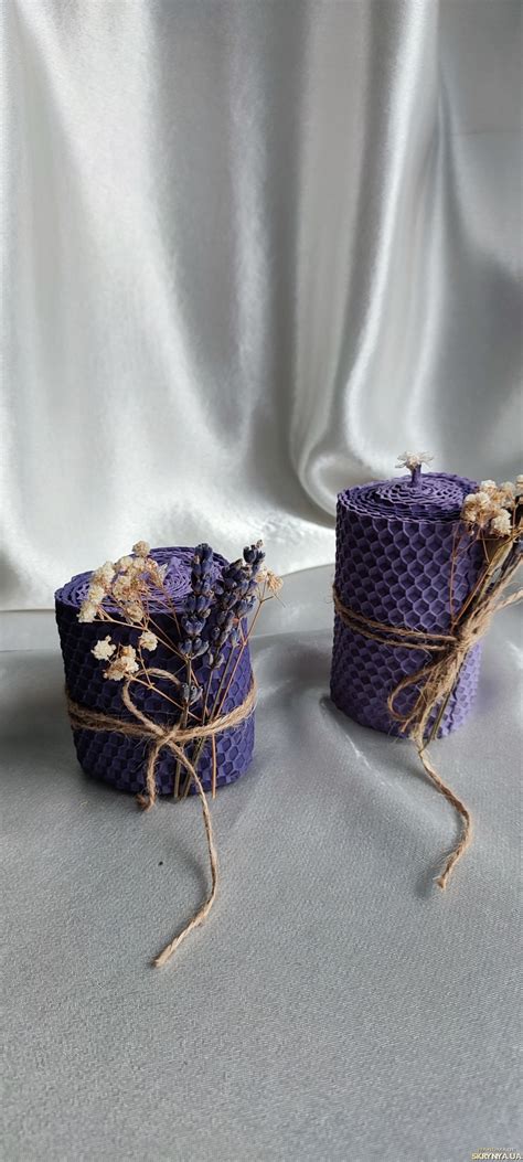 Купити Свічки з вощини ручної роботи воскова с Skrynya Ua