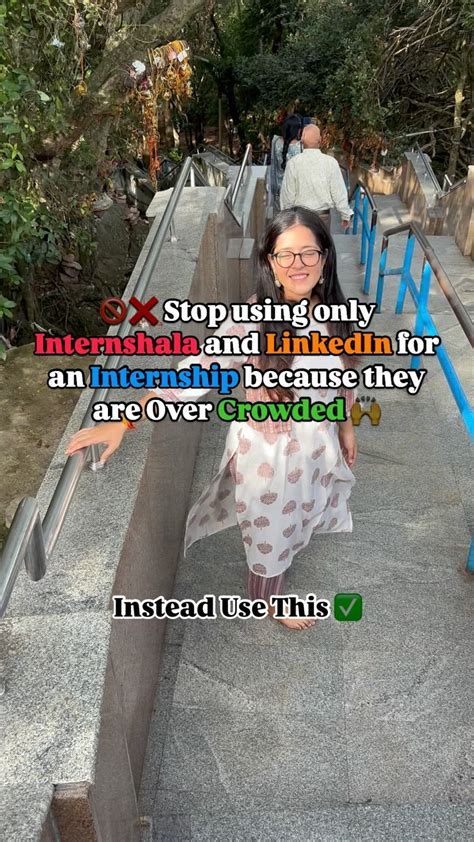 Palak Awasthi Tech Career Lifestyle Comment “internship” And I