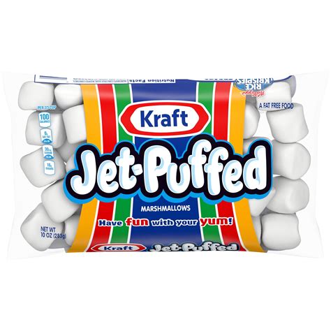 Jet Puffed Marshmallows 10 Oz Bag For Smores Regular Brand