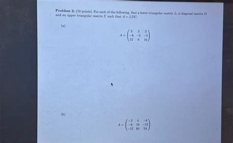 Solved Problem 2 10 Points For Each Of The Following