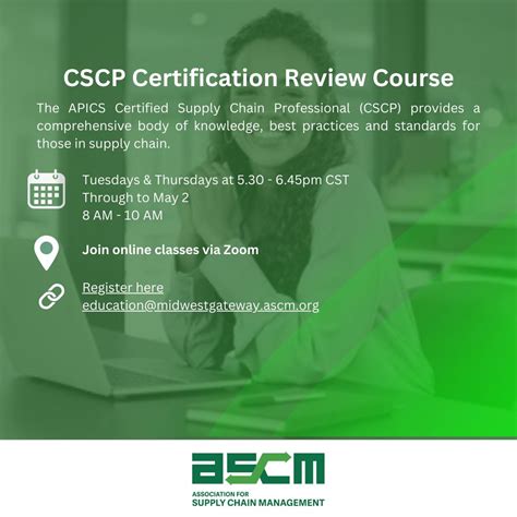 Ascm Midwest Gateway Chapter On Linkedin Cscp Cscpcertificationreview Supplychaintrends
