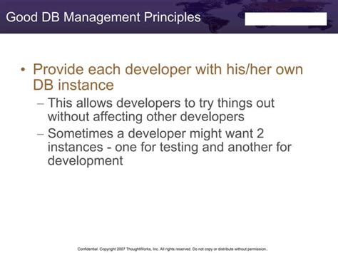 Evolving Agile Databases Ppt Databases Computer Software And
