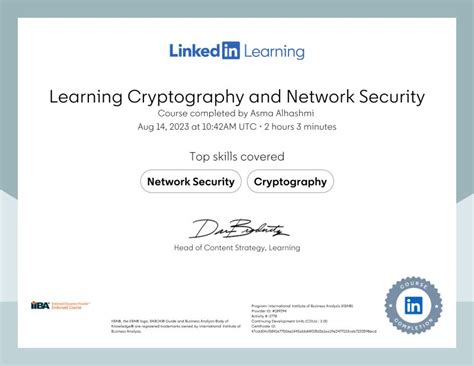 Asma Alhashmi On Linkedin Certificate Of Completion