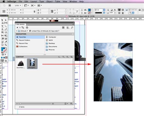 quick tip locating images using mini bridge in indesign cs5 envato tuts