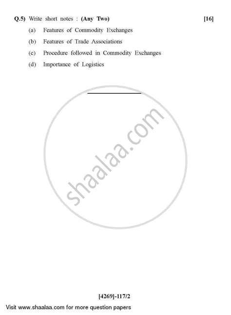 Foundation Course In Commerce 2012 2013 Bachelor Of Commerce Bcom 1st Year Fybcom Question