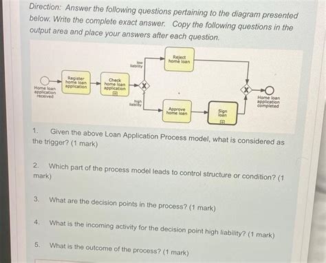 Solved Direction Answer The Following Questions Pertaining