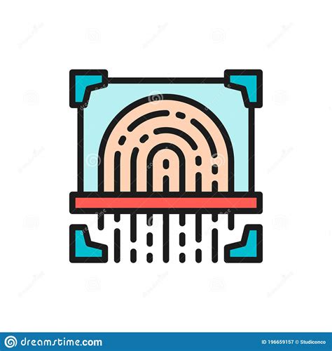Cryptographic Key Line Icon Concept Cryptographic Key Vector Linear