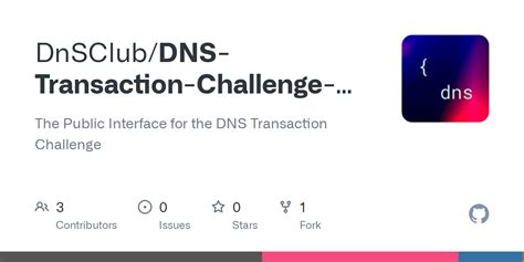 github dnsclub dns transaction challenge 2024 the public interface