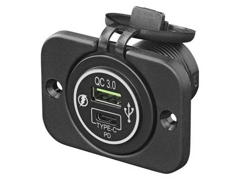 ProPlus V USB Snellader Type A USB C Inbouwkit