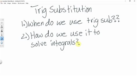Trig Substitution Calculus 2 BC Numerade