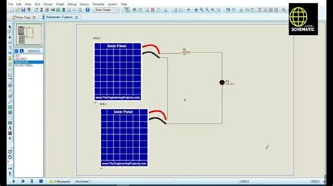 Proteus Solar Panel Library
